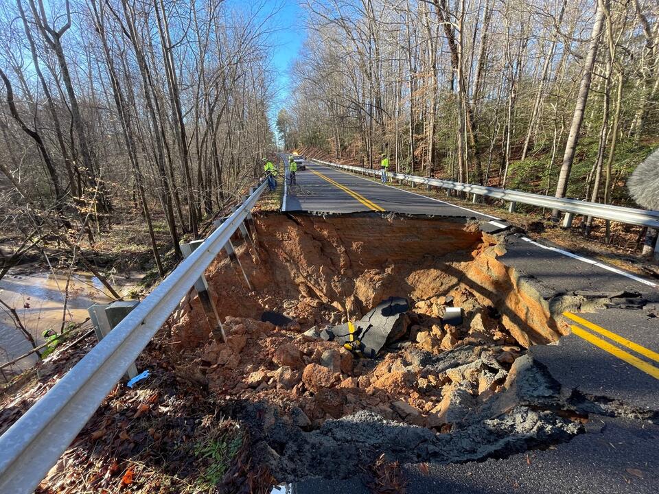Here's a look at some of the damage Tuesday's storm caused in Virginia ...