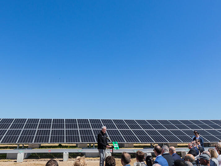 Murphy marks major new solar investments, efforts