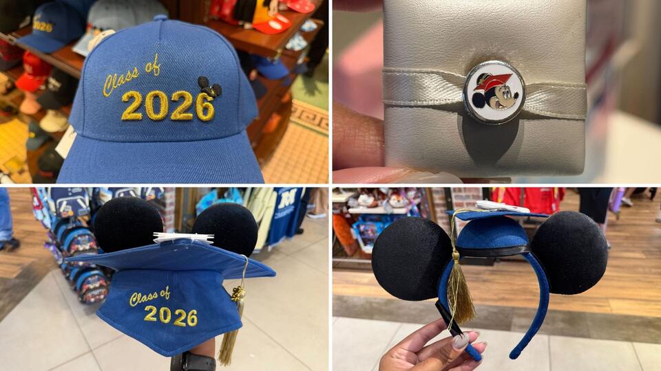 2026 Graduation Hats & Pandora Charm Arrive at Disneyland - NewsBreak