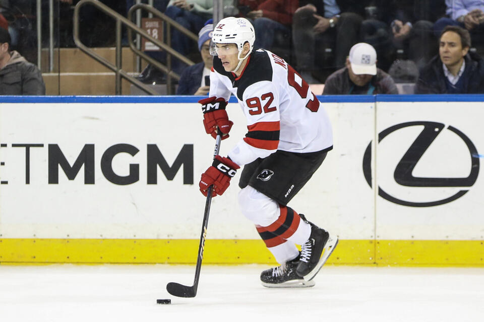 Devils’ Tomas Nosek Participating In Morning Skate - NewsBreak