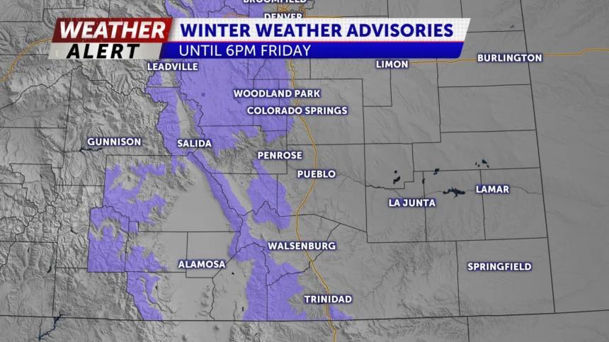 WEATHER ALERT: Rain and snow continue into the weekend - NewsBreak