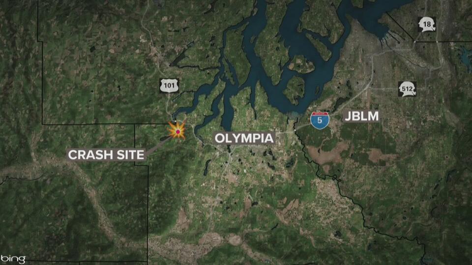 Military helicopter crashes near Summit Lake in Olympia - NewsBreak