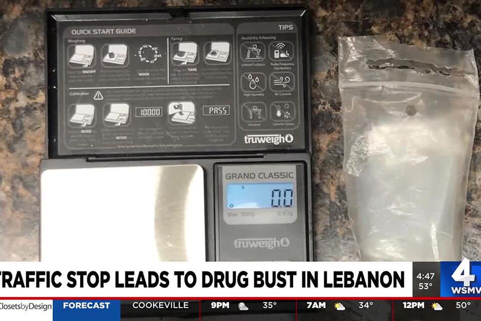 Traffic stop leads to drug bust in Lebanon - NewsBreak