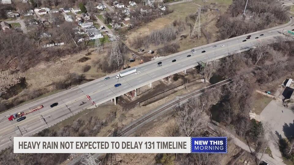 MDOT: Heavy rain will not push back timeline for US-131 construction ...