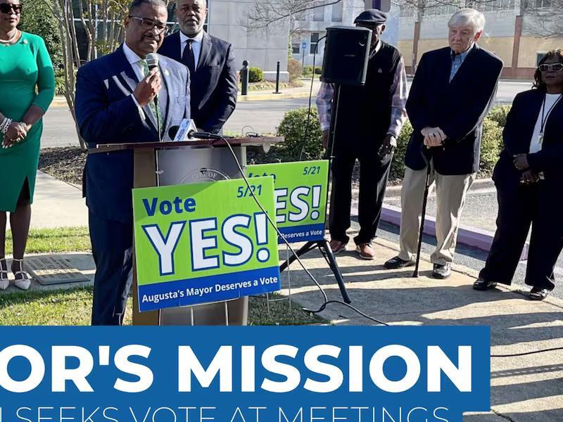 Augusta Mayor Pushes Plan To Get A Vote On Commission