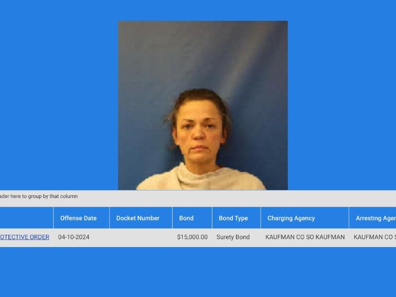 Tiffany Fay Smith Arrested In Forney - Violating Bond/Protective Order