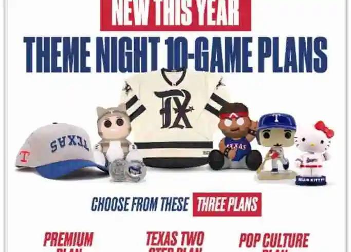 Texas Rangers Announce 2025 Promotions, Theme Night Schedule and More ...