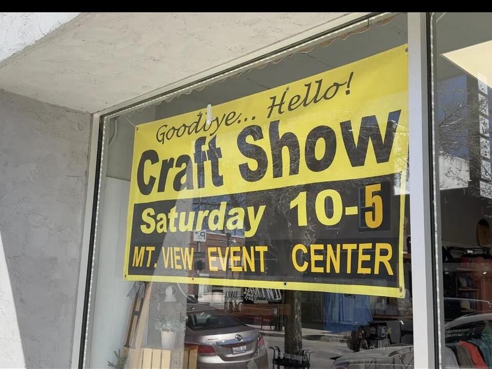 Goodbye Hello Craft Show back on Saturday