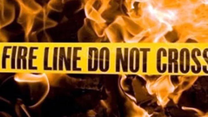 Police force open burning garage to save man in California - NewsBreak