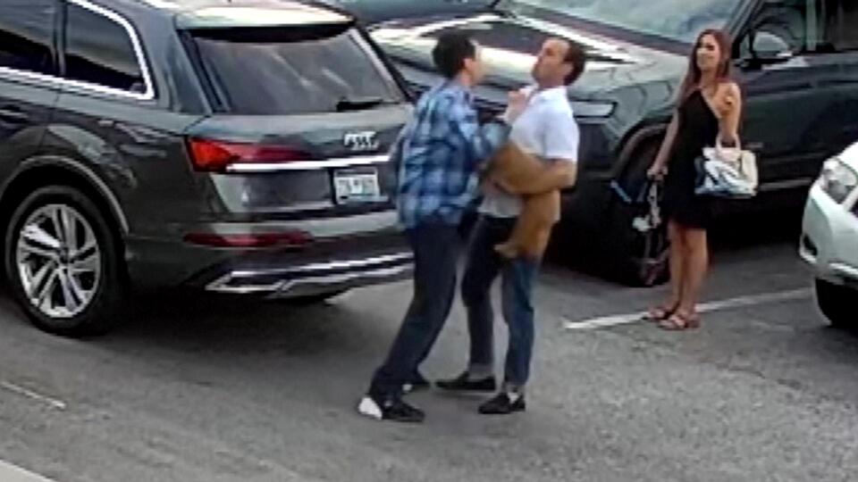 Uber driver caught on camera head-butting and punching passenger ...