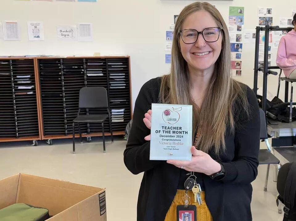 Teacher Of The Month: Victoria Hedtke, Tech Senior High School - NewsBreak