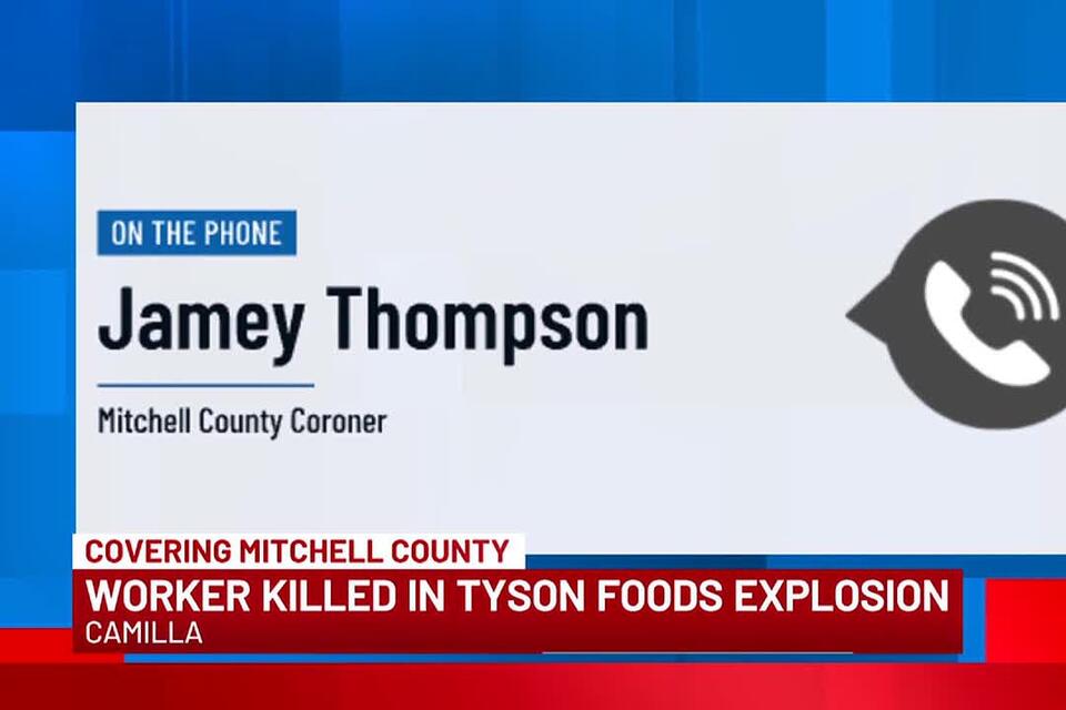 Late night explosion at Tyson Foods in Camilla leaves 1 dead and others ...