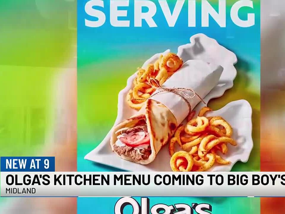 Olga's Kitchen menu coming to Big Boy's