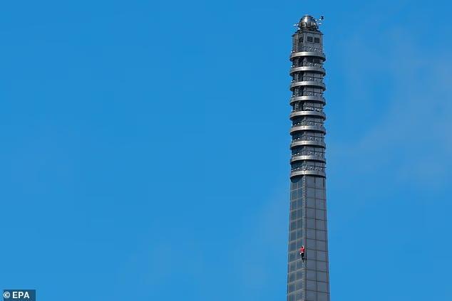 Daredevil American cheats death by scaling 101-story Taiwan tower ...