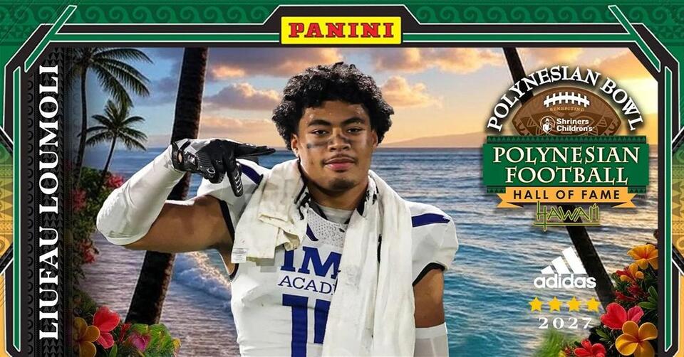 Four-star 2027 LB Liufau Loumoli selected to play in the 2026 ...