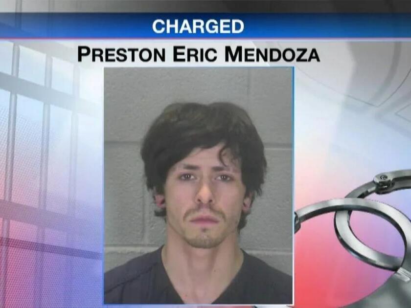 Prosecutors filed formal charges against 25-year-old Preston Eric Mendoza Wednesday