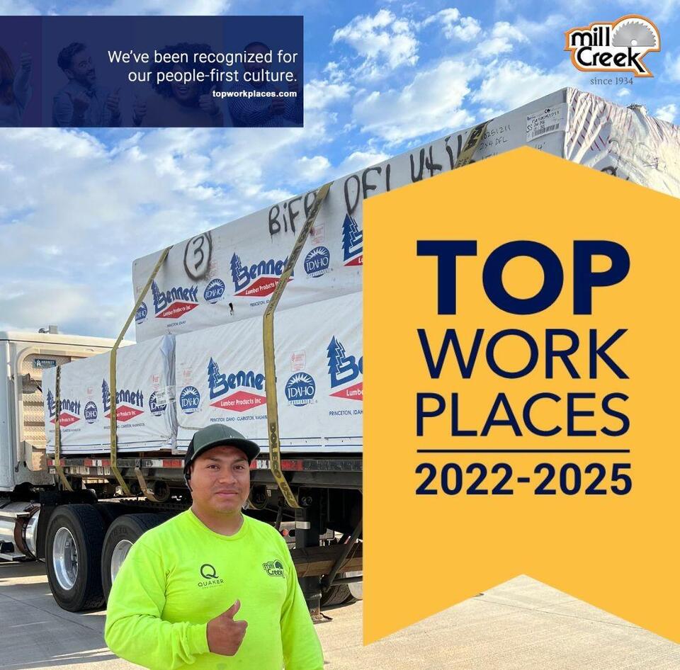 Mill Creek Lumber & Supply announced as a 2025 Top Employer in Oklahoma ...