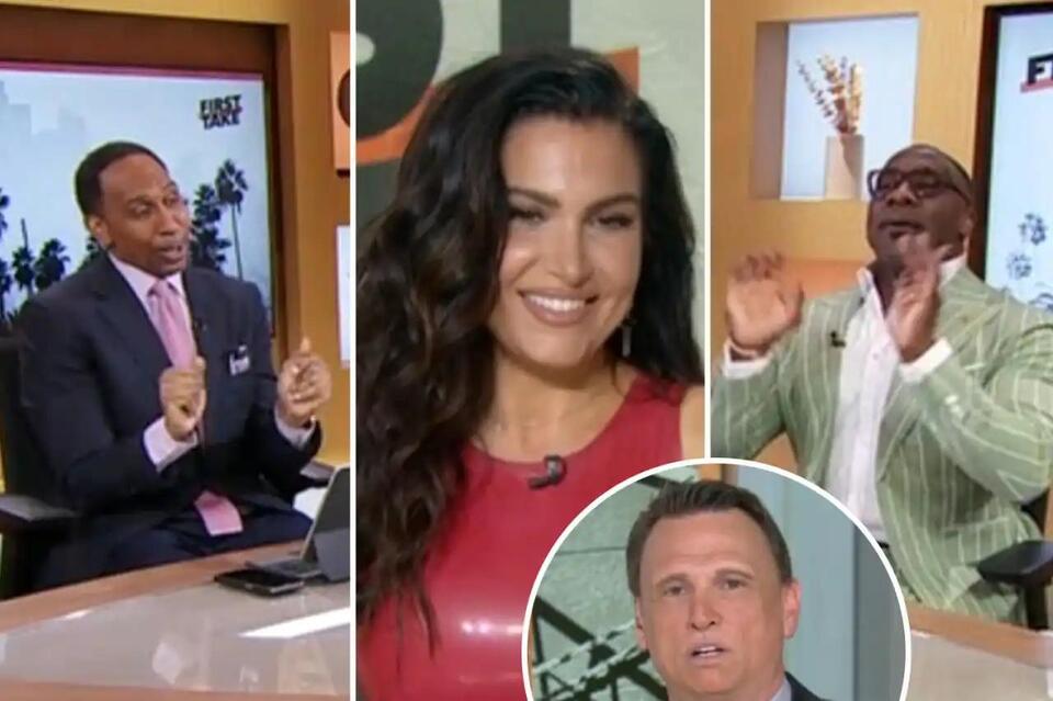 “You want me to follow when she leaves the set?” gasps First Take guest ...