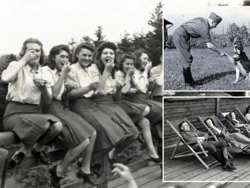 Chilling photo album of smiling Nazis relaxing at resort built by ...