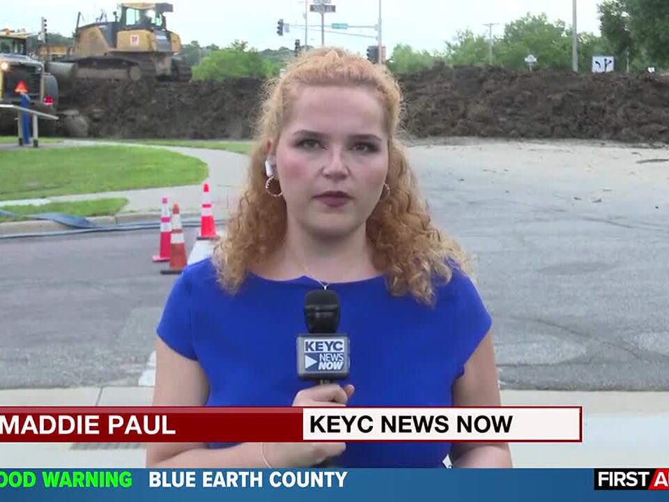 Maddie Paul - North Mankato levee