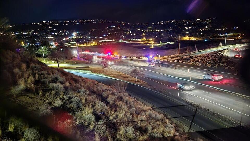 First responders investigating deadly rollover crash on McCarran Blvd ...