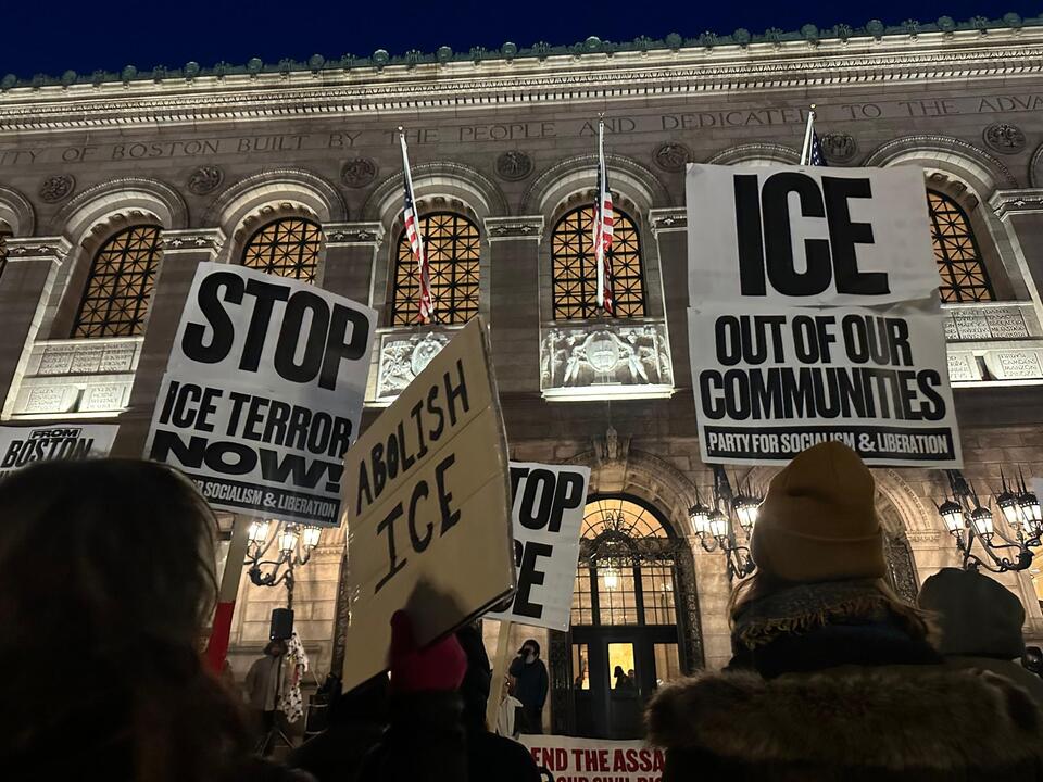 From Minneapolis to Boston, protesters gather in Copley Square - NewsBreak