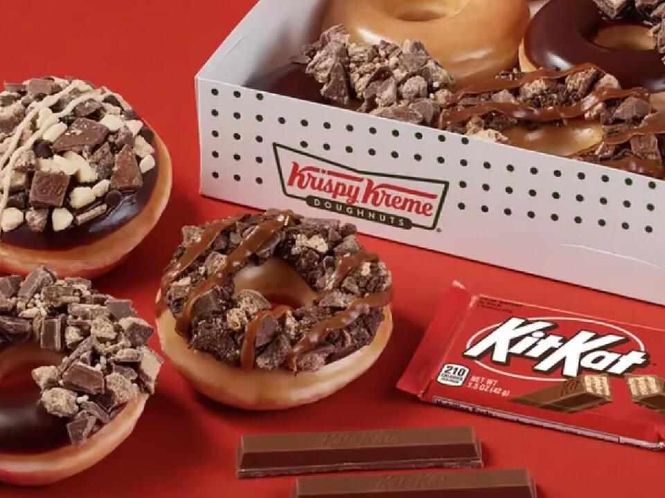 Krispy Kreme bring back KitKat doughnuts but only for a limited time