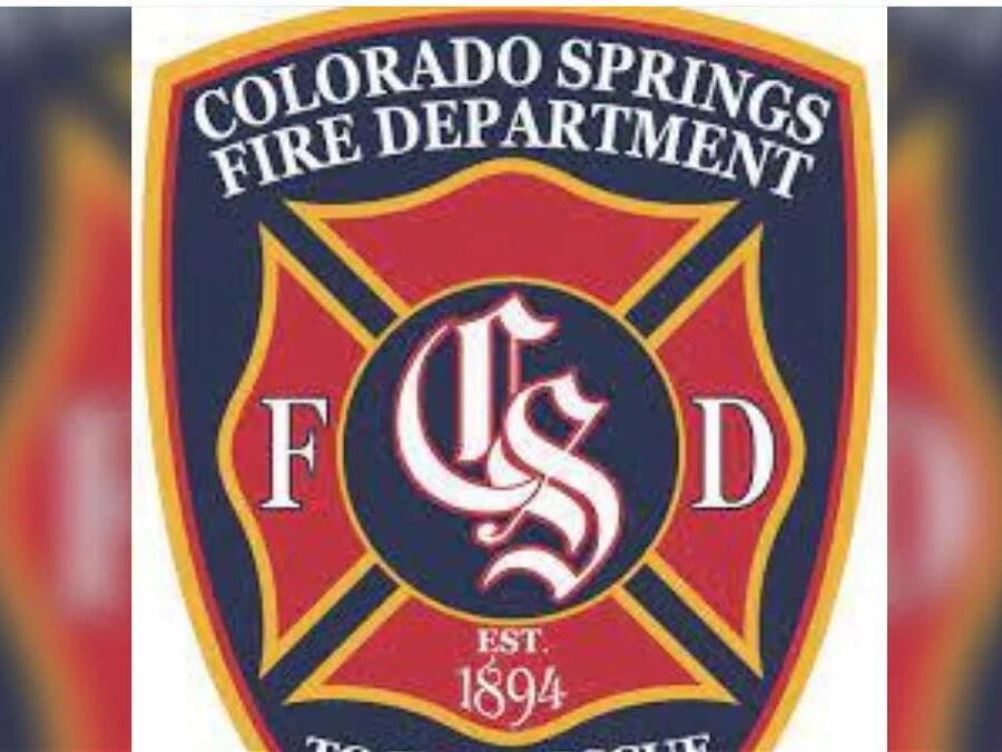 Colorado Springs Fire Department responding to structure fire on west ...