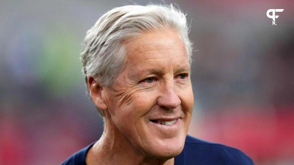 Marshawn Lynch Crashes Raiders HC Pete Carroll’s Introductory Press Conference, Hilariously ...