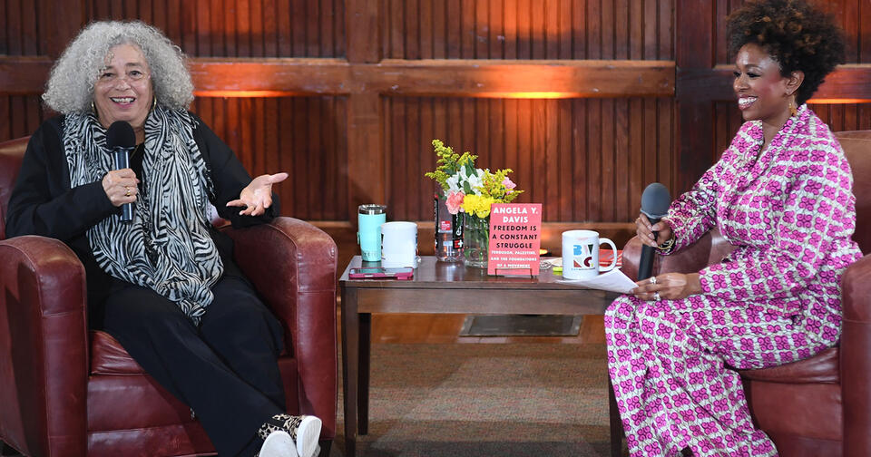 Longtime activist Angela Davis reminds Tougaloo audience that freedom ...