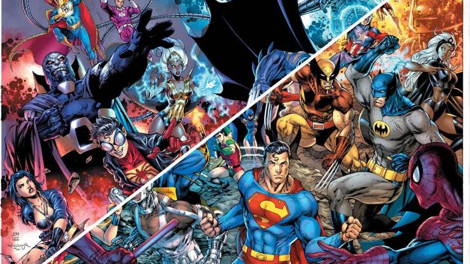 Jim Lee shares final ‘DC vs. Marvel’ and ‘The Amalgam Age’ omnibus covers - NewsBreak