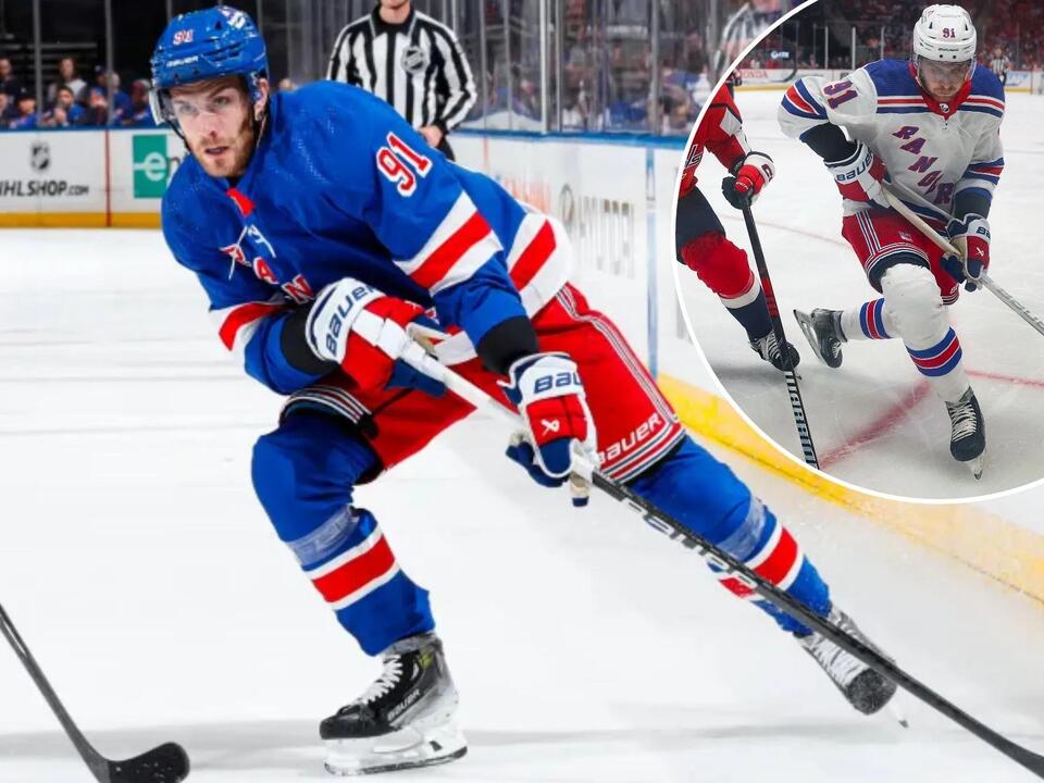 Alex Wennberg changes sticks as he looks to help spark Rangers’ third line