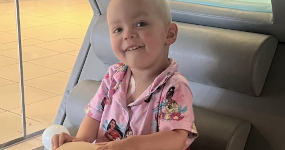 Toddler Rings Bell In Brain Tumor Treatment After Generous Life-Saving ...