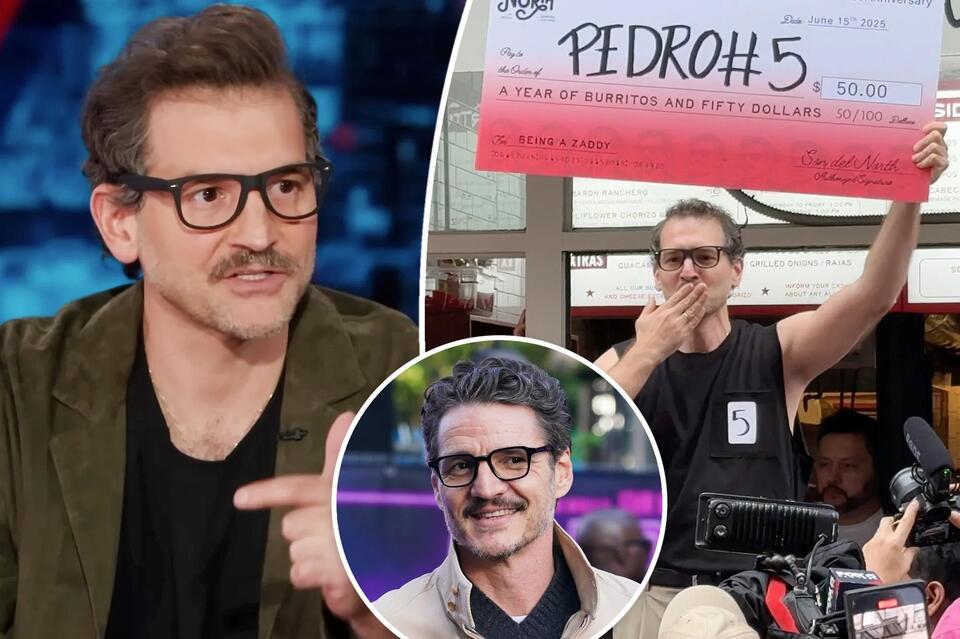 Pedro Pascal look-alike’s wife demands to meet the real actor after he ...