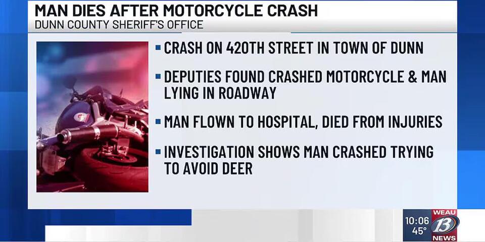 Man Dies After Motorcycle Crash Newsbreak