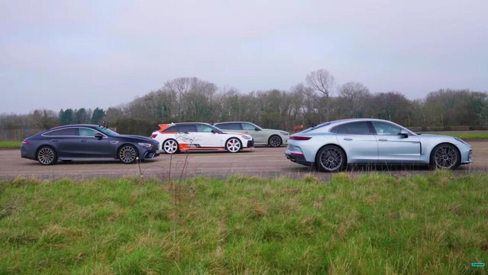 Ultimate German V8 Showdown As Four Icons Face Off At a Drag Strip ...