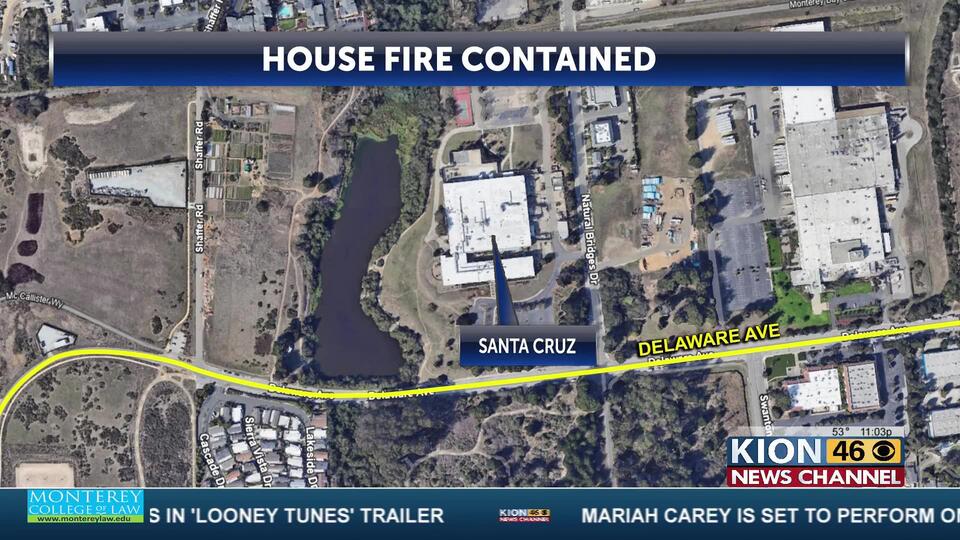 House fire on Delaware early Thursday morning in Santa Cruz; Santa Cruz ...