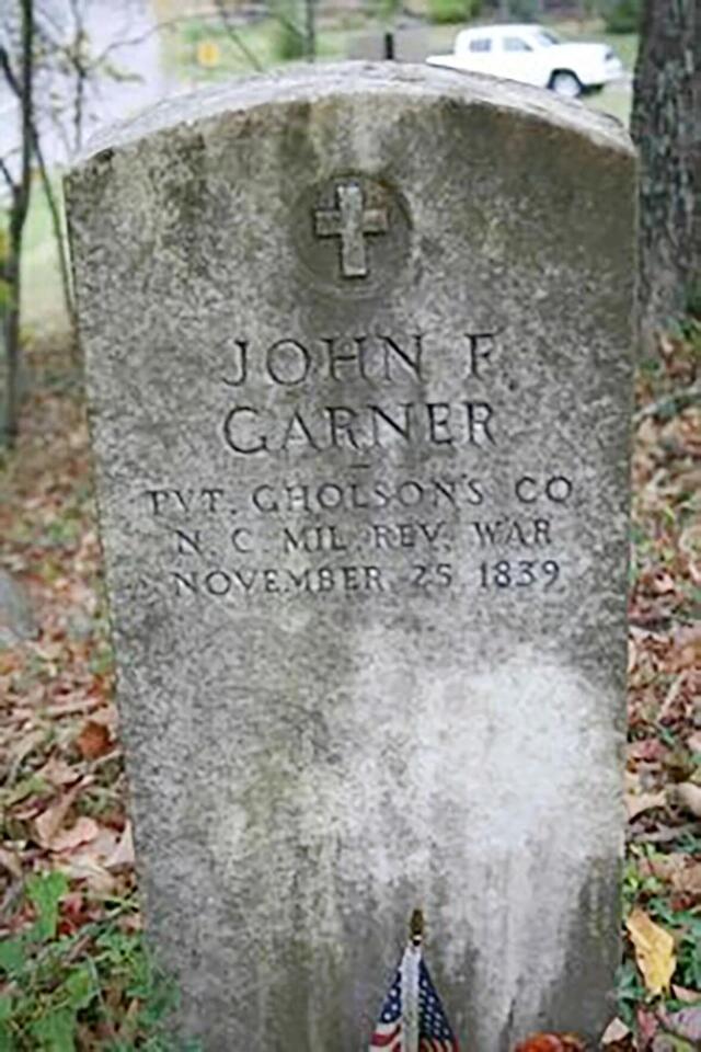 Patriot Legacies: John Fouchee Garner soldier to large landowner on ...