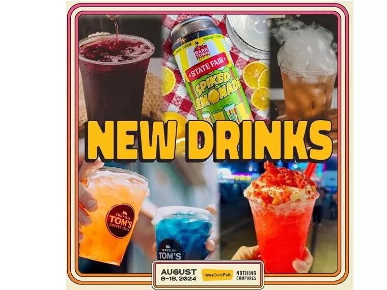 Iowa State Fair Unveils New Drinks For 2024 Fair