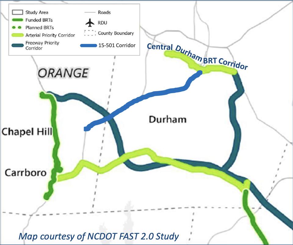 Central Durham Bus Rapid Transit Moves Toward 2032 Opening - NewsBreak