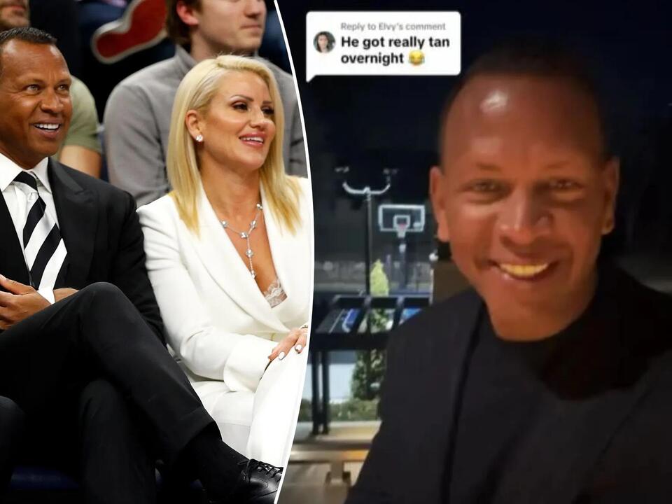 Alex Rodriguez reveals reason behind viral tan he showed off at ...