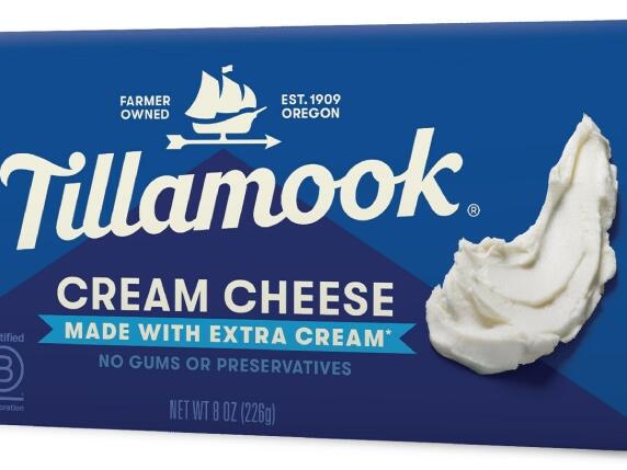 Tillamook Brick Cream Cheese, made with EXTRA Cream
