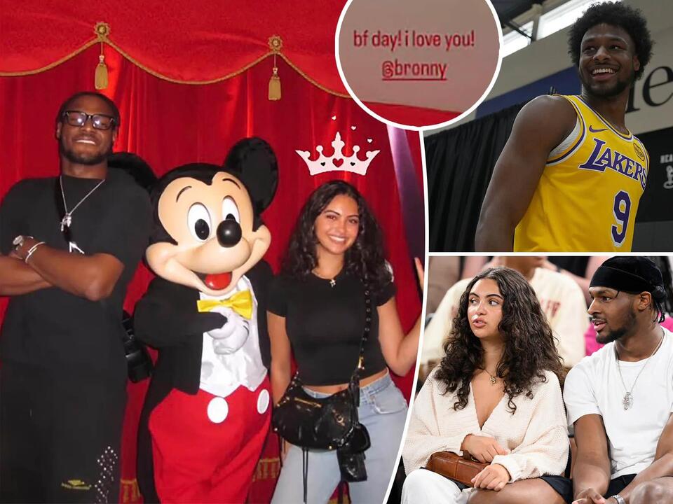 Bronny James makes relationship with Parker Whitfield official as ...