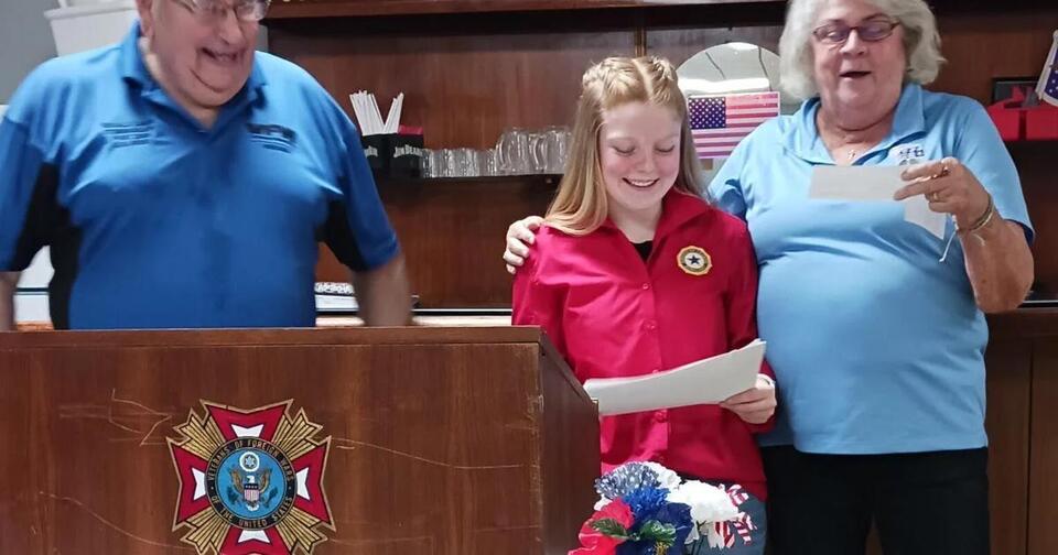 The Tell City VFW honors local patriotic students - NewsBreak