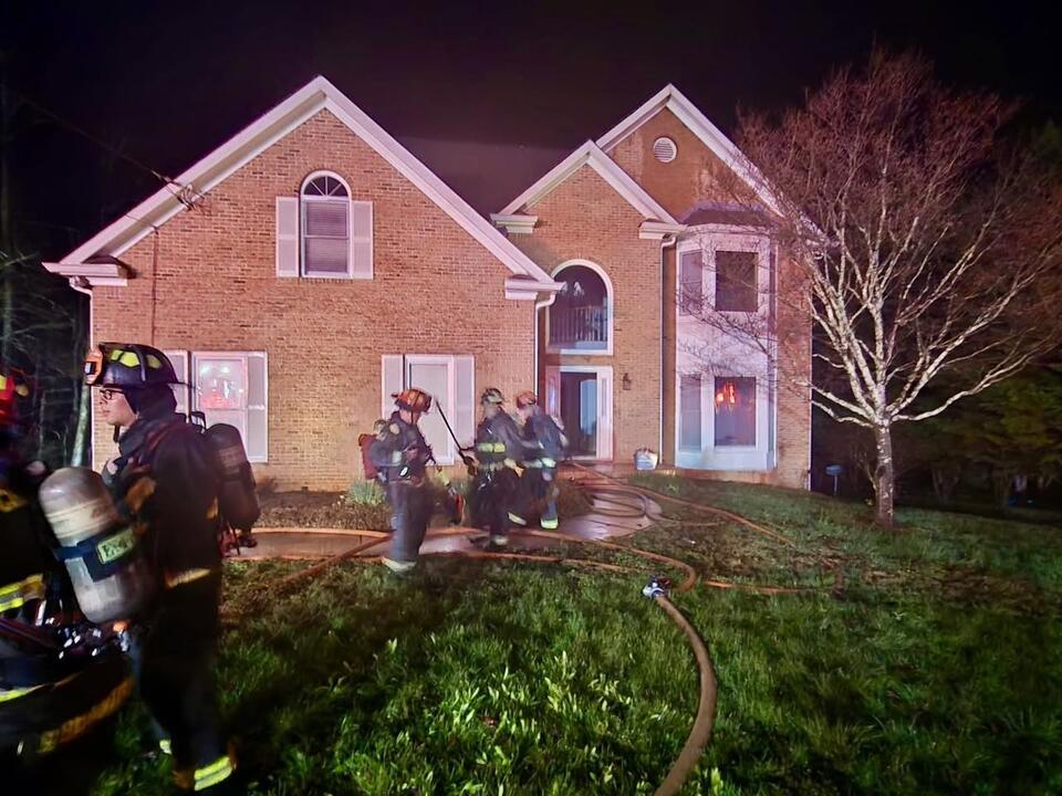 Lightning causes house fire on Trinity Church Rd - NewsBreak