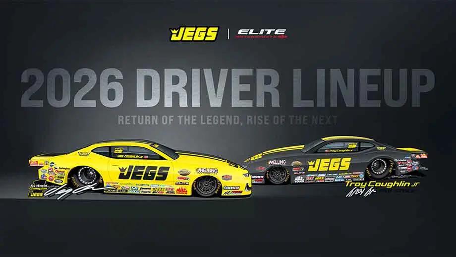 JEGS returns in 2026 with Jeg Jr. and Troy Coughlin in Elite Pro Stock ...