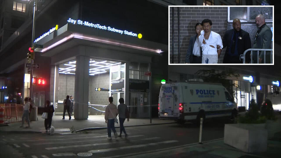 Subway station murder suspect reportedly had samurai sword, victim’s ...
