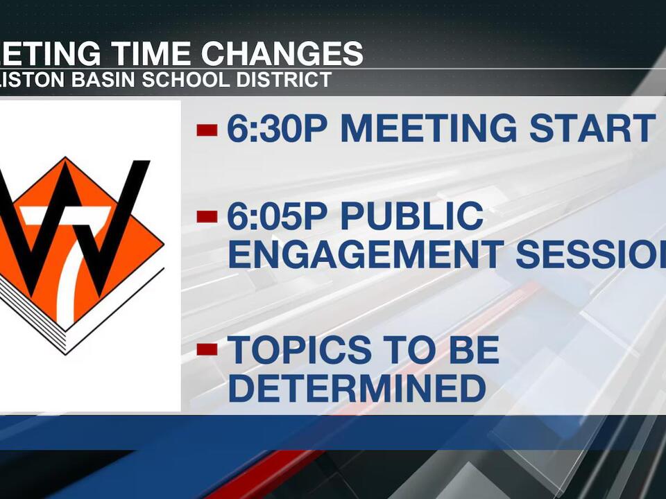 Williston School Board Meeting Times To Start Later Allowing More