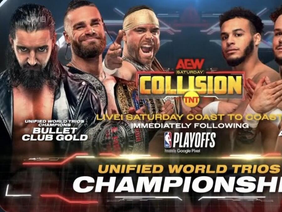 Unified Trios Championship match set for AEW Collision