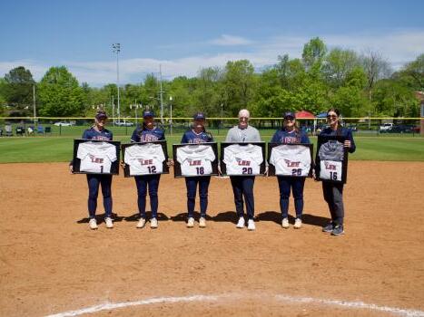 Lee Softball Wins 9-8 Over Delta State On Senior Day